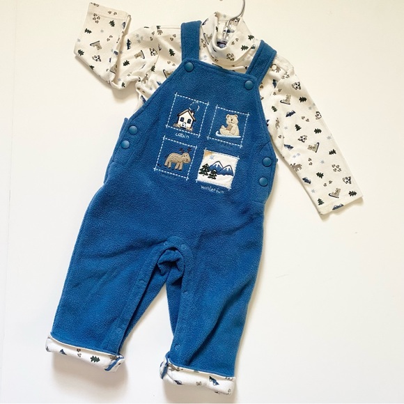 Koala Kids | Matching Sets | Hp Koala Kids Sherpa Snap Overalls ...